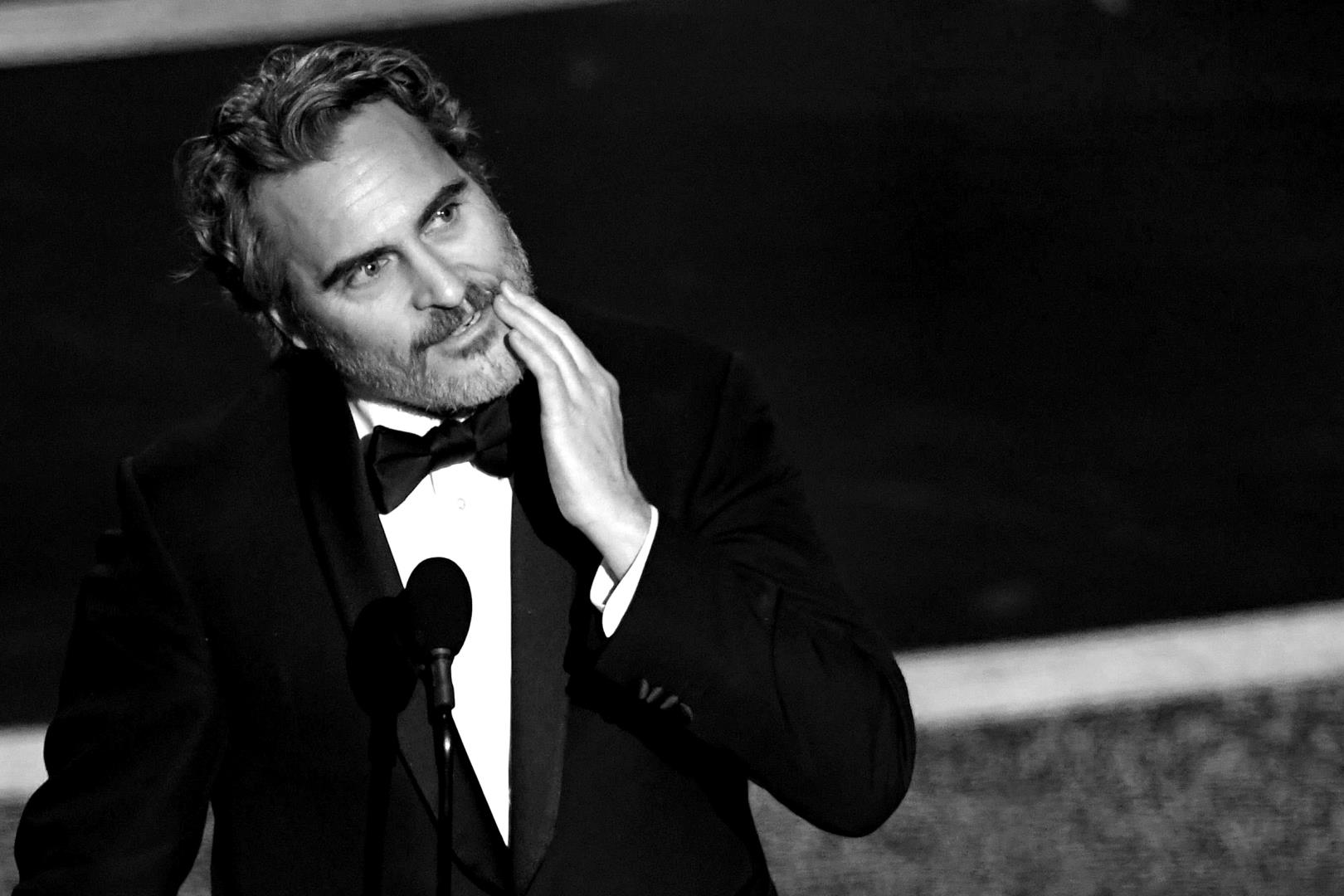 JOAQUÍN PHOENIX, MEJOR ACTOR 2020: USAR NUESTRA VOZ POR LOS QUE NO LA ...